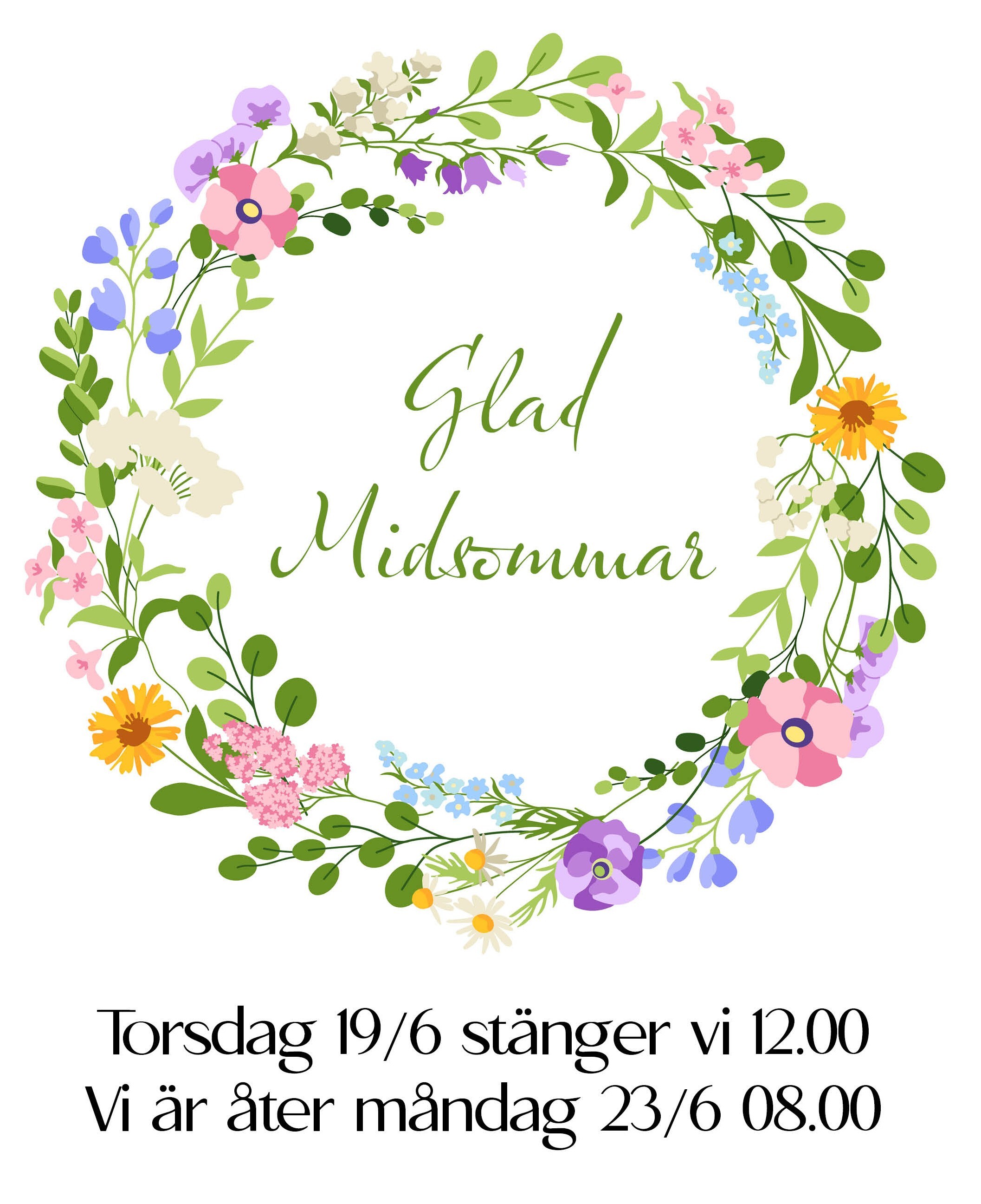 Midsommarhälsning | Ninolab